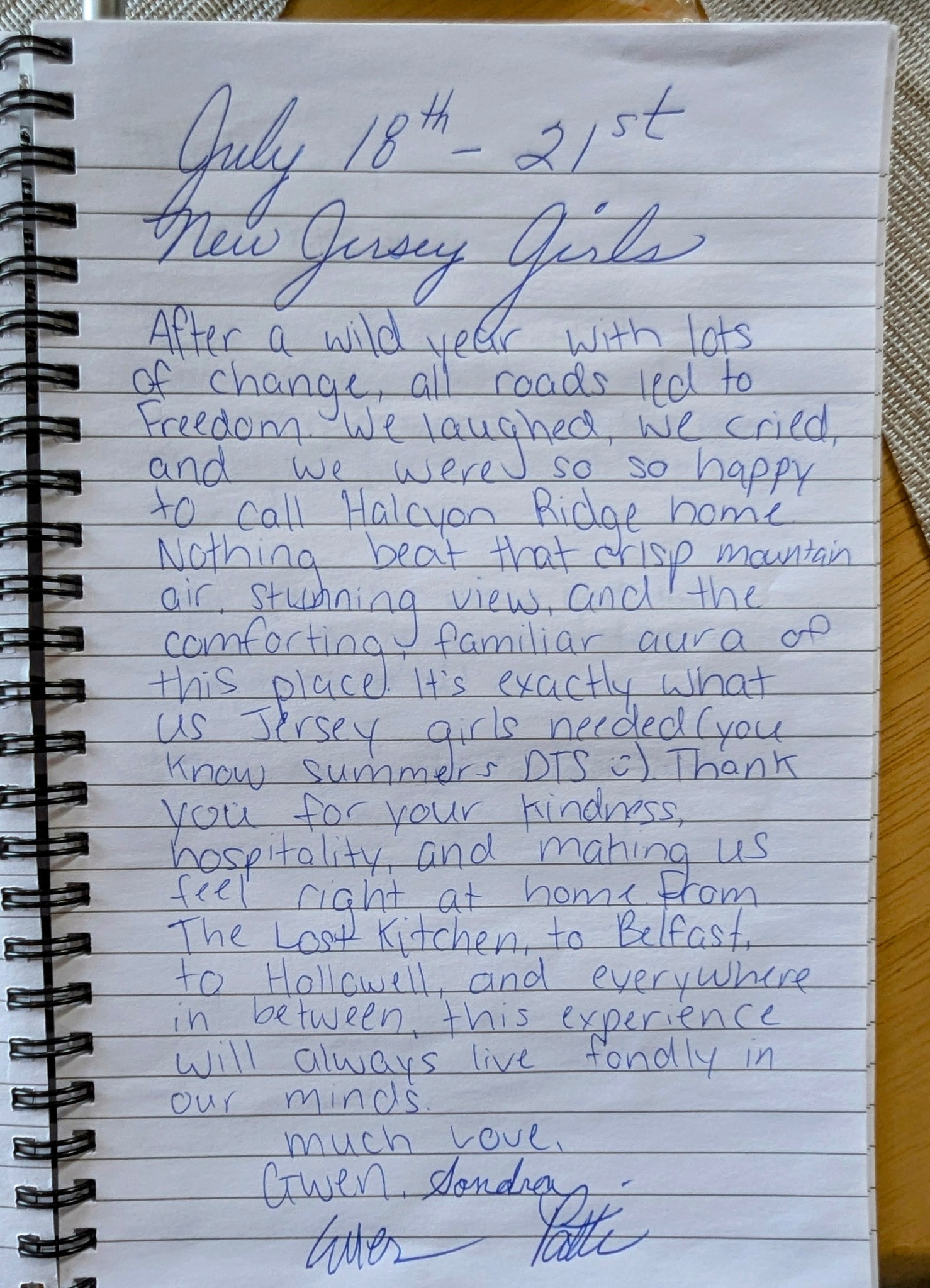 Halcyon Ridge – Find your freedom in Freedom.